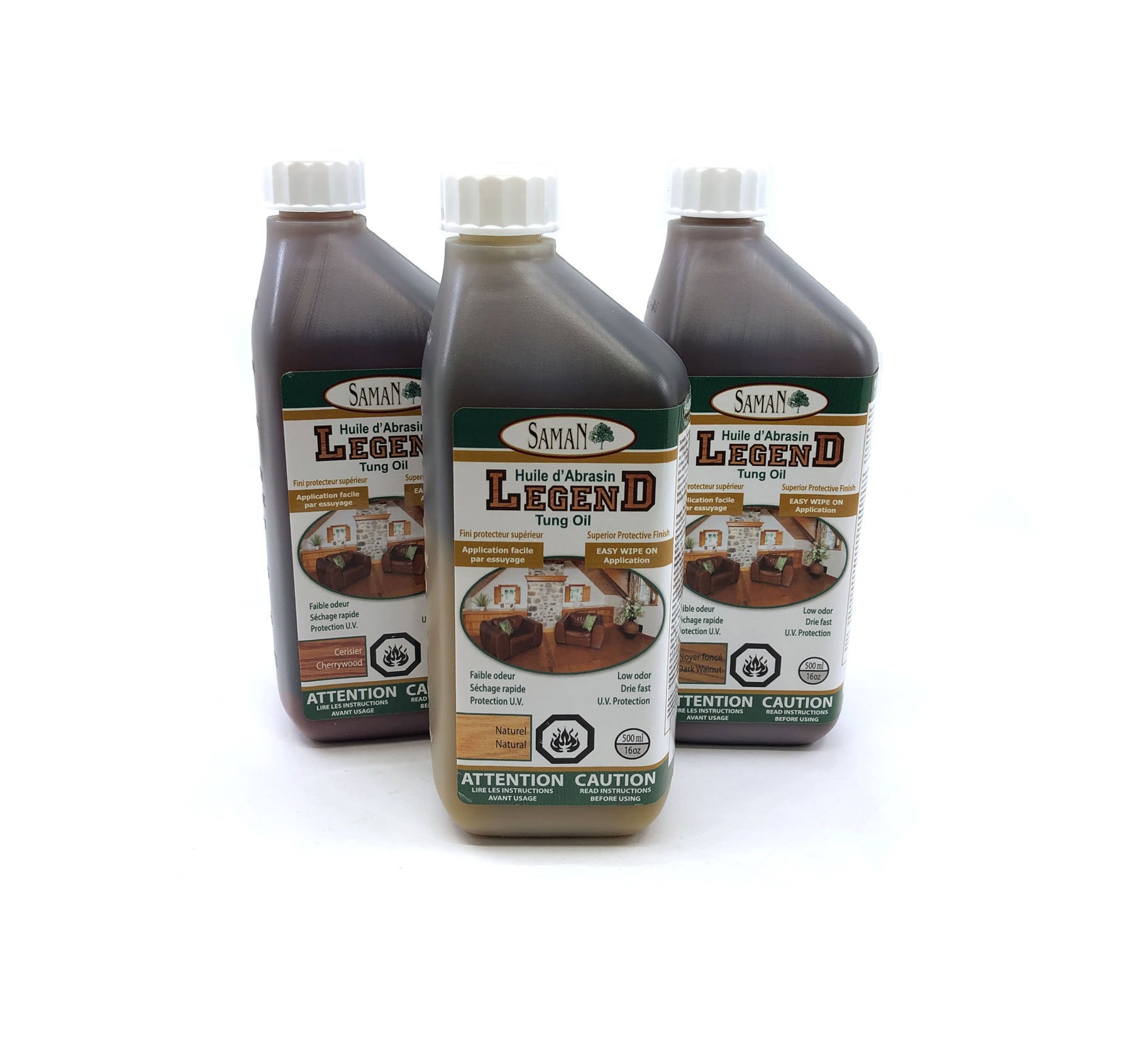 Saman Legend Tung Oil 500ml | Solo Music Gear Canada