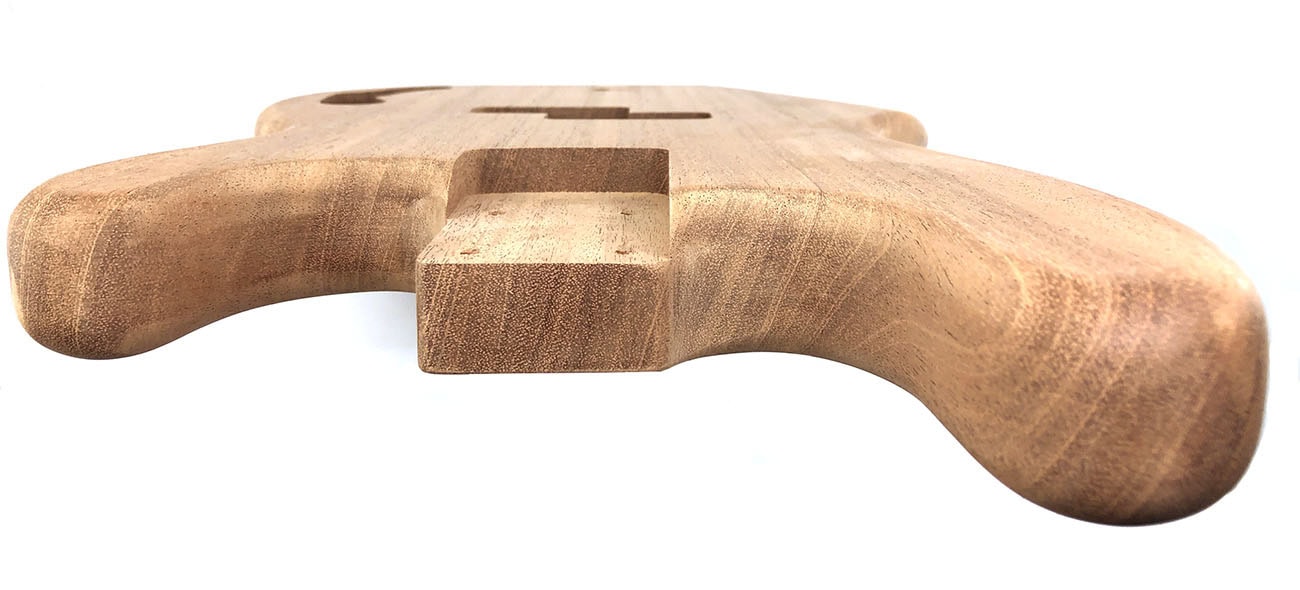 Shop Solo Pro PB Style 1Pc Mahogany Sanded & Unfinished Bass Body Online