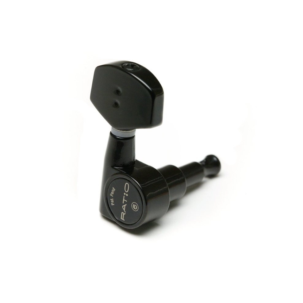 Graph Tech Ratio Tuned Machine Heads - Electric 3+3 Black
