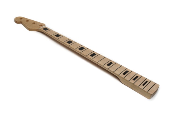 Shop Solo JB Style Left Handed Maple Bass Neck With Maple Fretboard ...