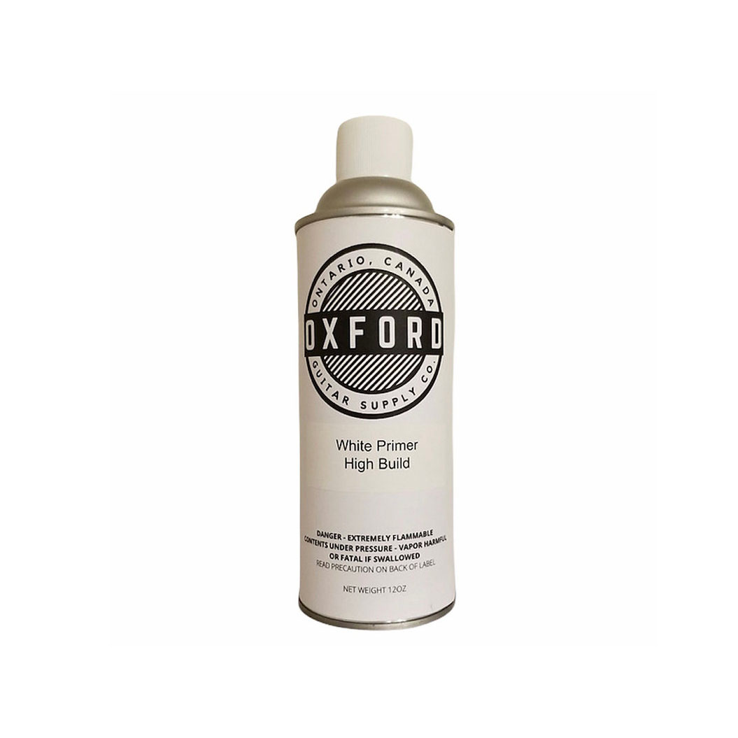 Oxford Aerosol Nitro Paint White Primer | Solo Music Gear