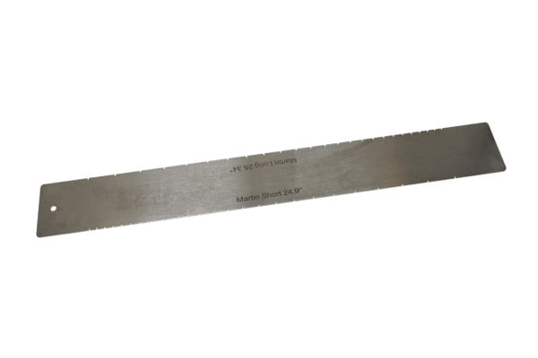 Precision Fret Scale Template Set | Solo Music Gear