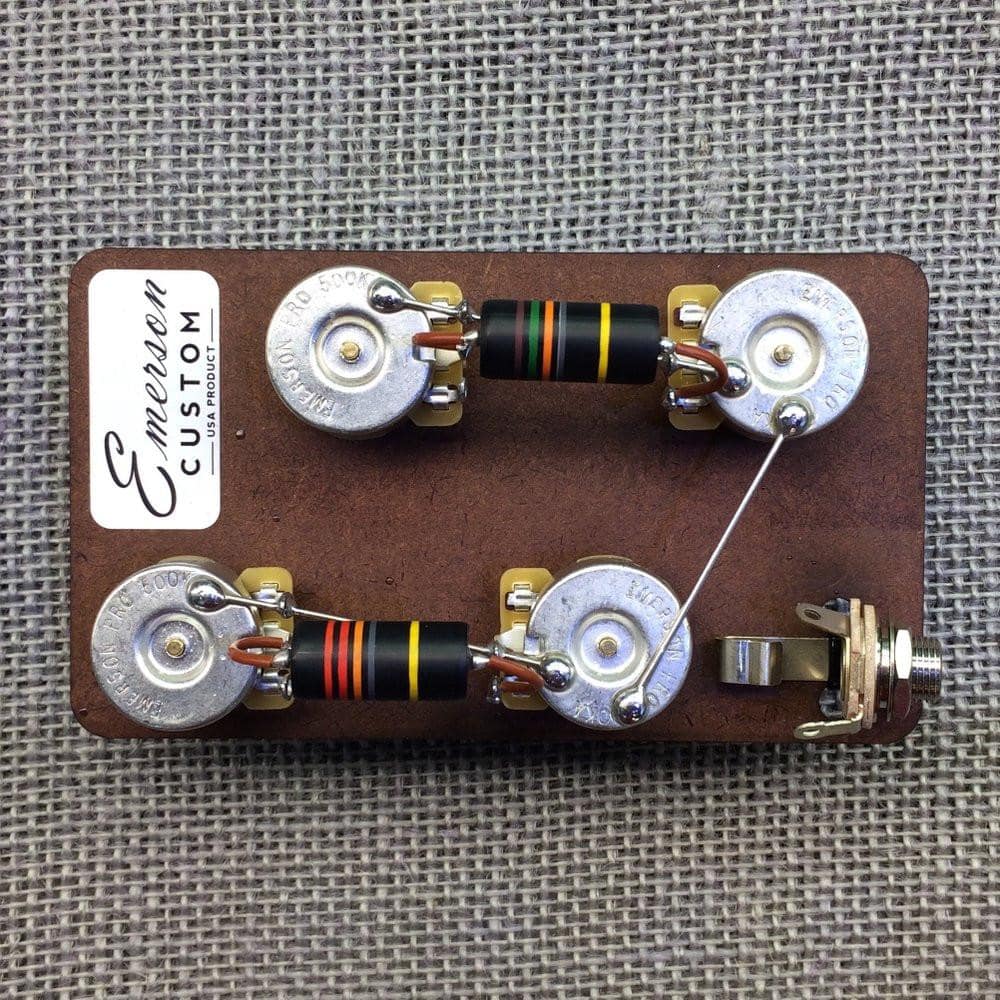 Emerson Prewired Kit, Guitar Wiring Harness | Solo Music Gear