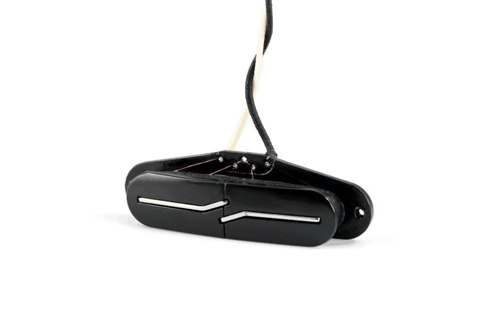 Fralin Split Blade Strat High Output Middle Pickup (Black)