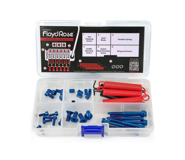 Shop Floyd Rose Stainless Steel Color Hardware Upgrade Kit - Blue Online