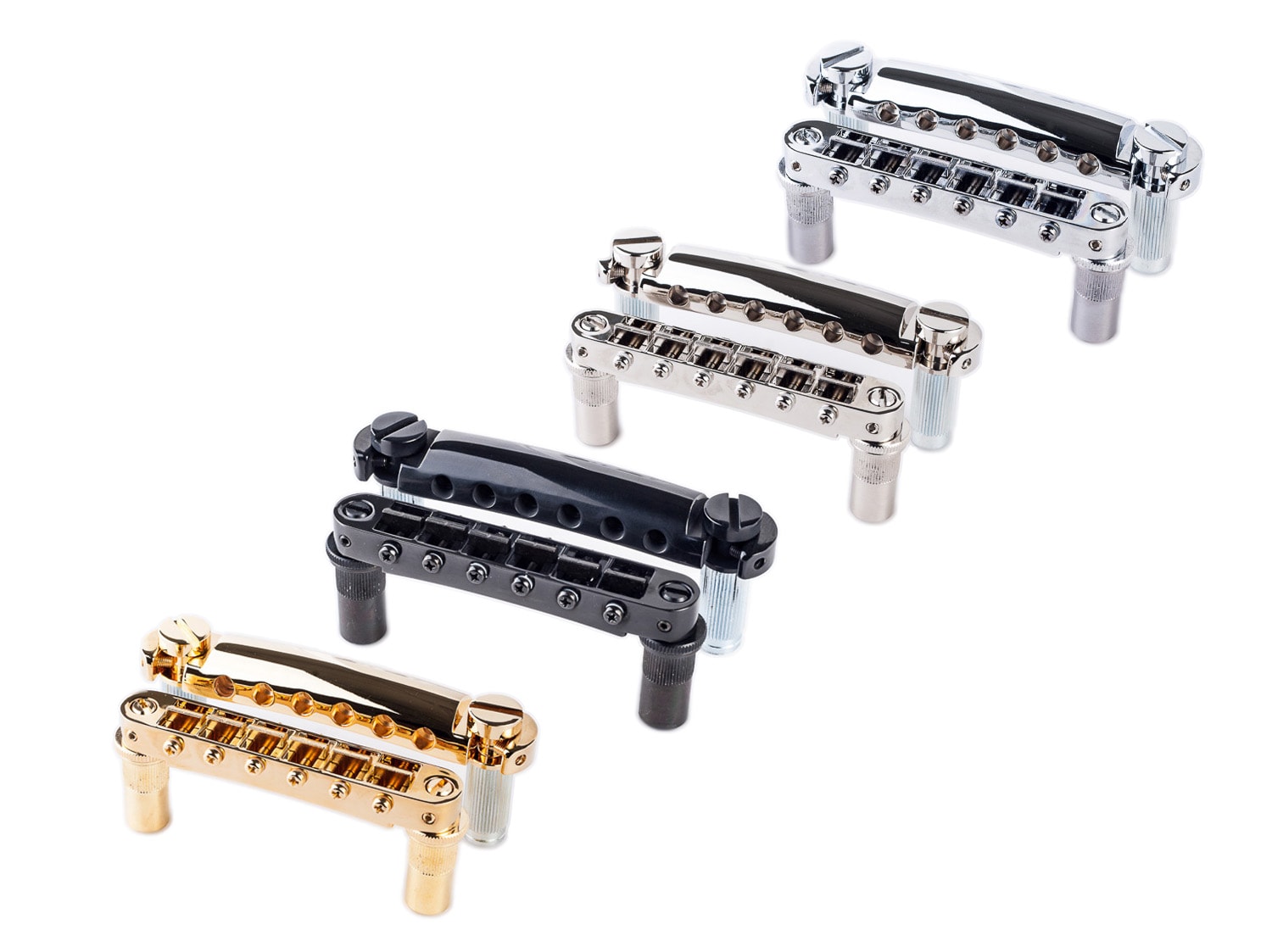 Shop TonePros LPM02 Large Metric Tuneomatic & Tailpiece Set Online