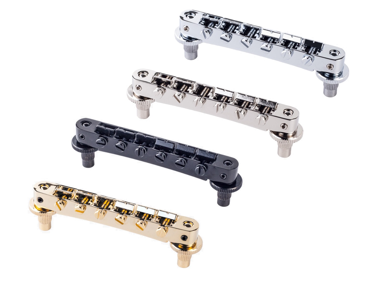 Shop TonePros NVR2P Nashville Style Tunematic Bridge With Pre-Notched ...