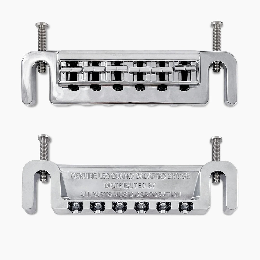 Leo Quan Badass Wraparound Guitar Bridge - SAE Locking Studs