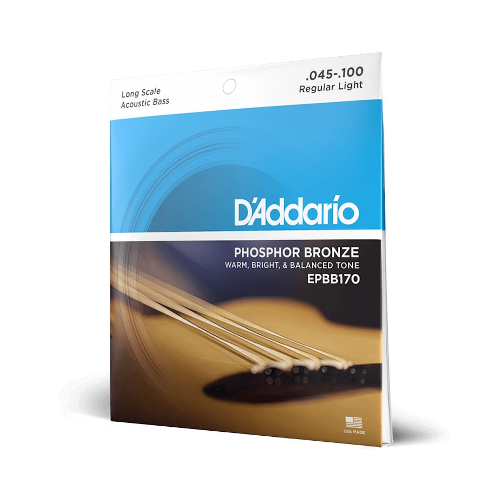 Shop D'Addario EPBB170 Phosphor Bronze Acoustic Bass Guitar Strings ...