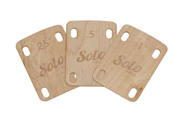 Solo Tapered Guitar Neck Shims - Set of 3 | Solo Music Gear Canada