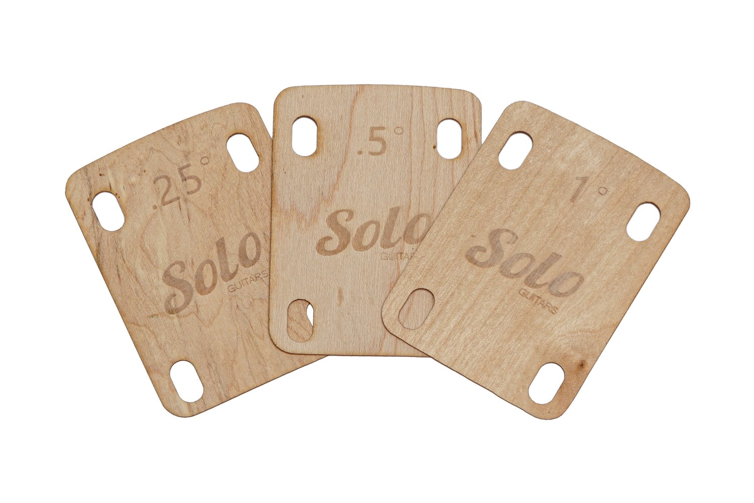Solo Tapered Guitar Neck Shims - Set of 3 | Solo Music Gear Canada