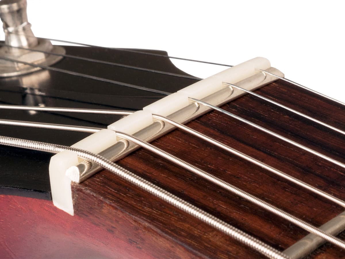 Gold Tone ZS-23 Zero Glide Slotted Replacement Nut - Gibson Z-Fan