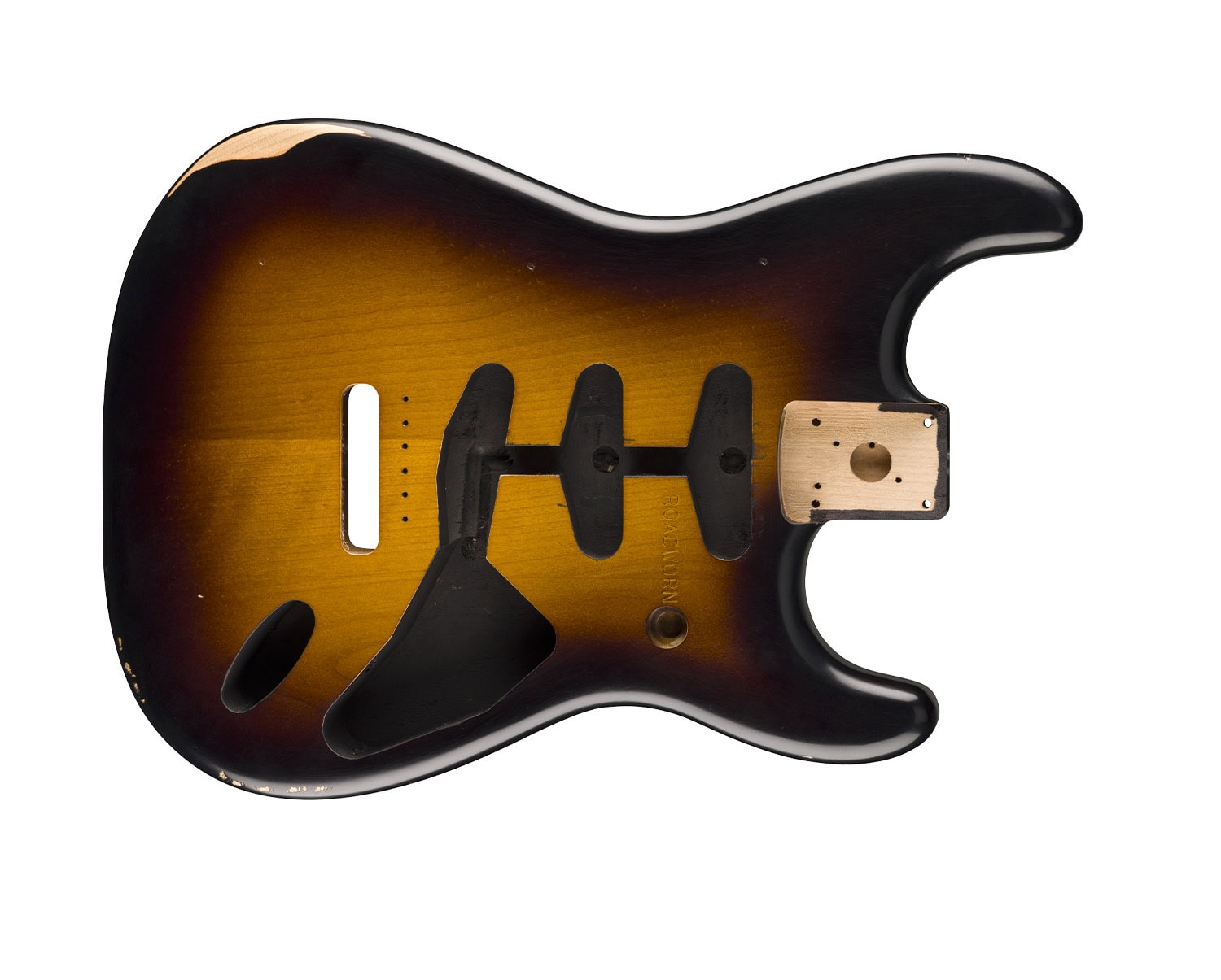 Fender® Road Worn® 50's Stratocaster® SSS Alder Body, 2-Tone Sunburst