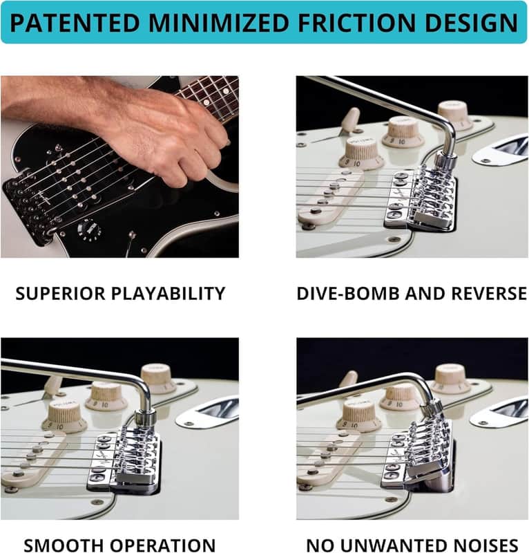 Shop Vega Trem VT1 Special Standard 6 Point System for Strat – Gold Online